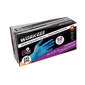 WIPECO NITRILE DISPOSABLE GLOVES - 8mm - DN108 – Beatons Wholesale