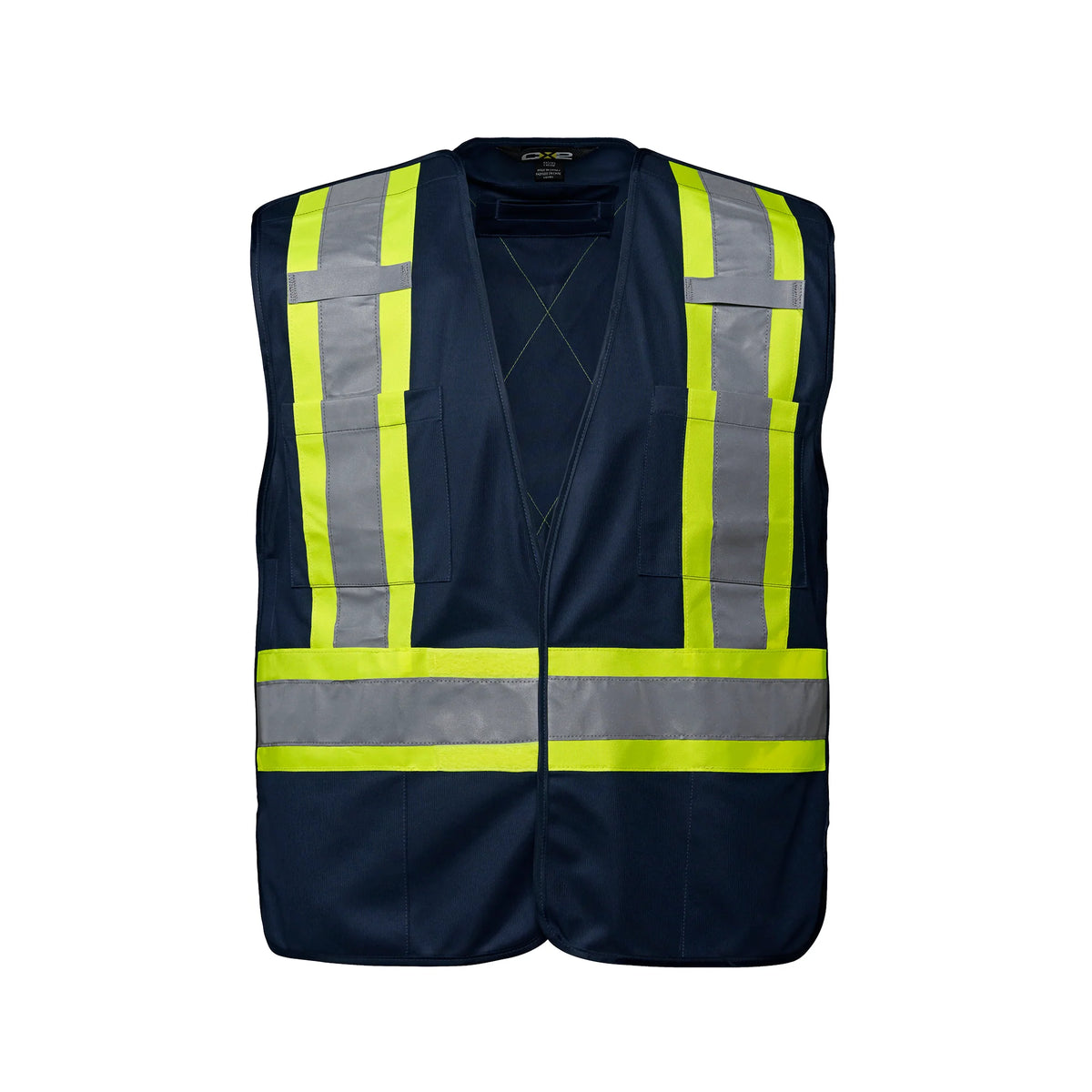 CX2 VANGUARD - TRICOT HI-VIS 5 POINT TEAR-AWAY VEST - DUAL SIZED - L01 ...