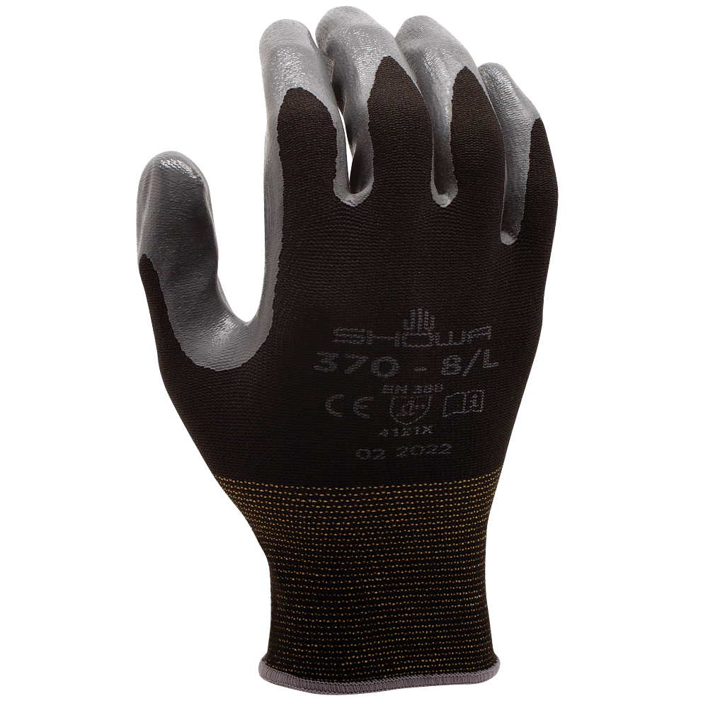 SHOWA NITRILE DIPPED GLOVES - 370B – Beatons Wholesale