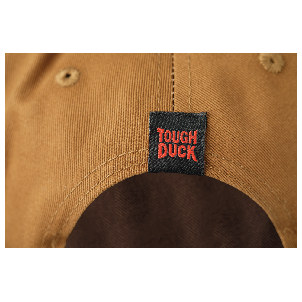TOUGH DUCK BASEBALL CAP WITH EMBROIDERED LOGO - WA51 – Beatons Wholesale