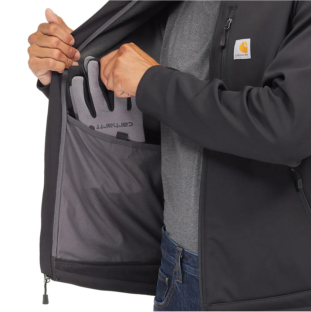 CARHARTT RAIN DEFENDER® RELAXED FIT HEAVYWEIGHT SOFTSHELL JACKET - 1 W ...