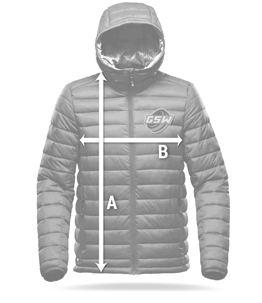 GSW CUSTOM BUBBLE JACKET – Beatons Wholesale